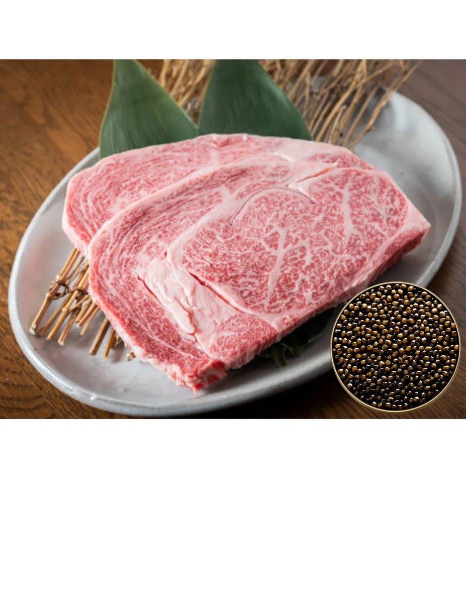 JAPANESE WAGYU BEEF A5 RIBEYE & OSSETRA CAVIAR BUNDLE – Bester Caviar